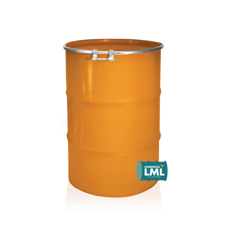 Tambor metálico reacondicionado tapa móvil de 200 lts. - Chile